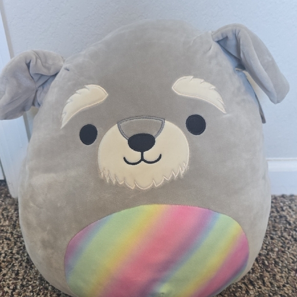 Squishmallows | Toys | Squishmallows Gray And Pink Stuffed Animal Plush ...